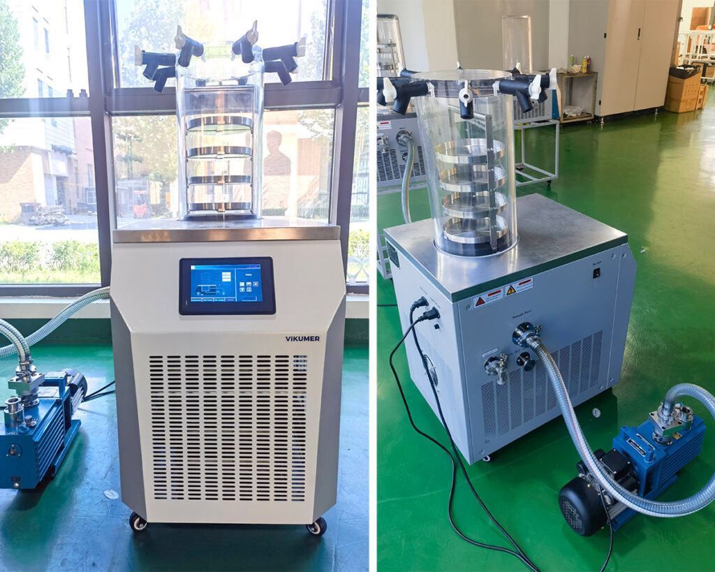 LGJ-20Plus -120C 6Kgs Laboratory Freestanding Freeze Dryer